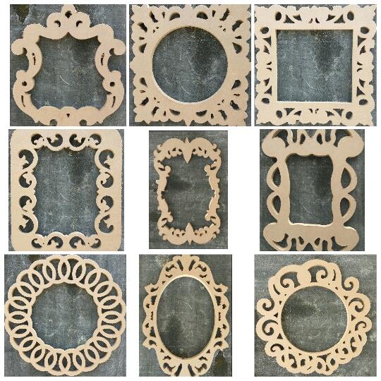 CNC Design Cutting in MDF for Wall 2D Frames | MAKER CNC Cutting Cochin ...