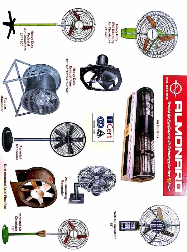 Search alstom exhaust fan catalogue | Shiyal Electricals, Bangalore Urban