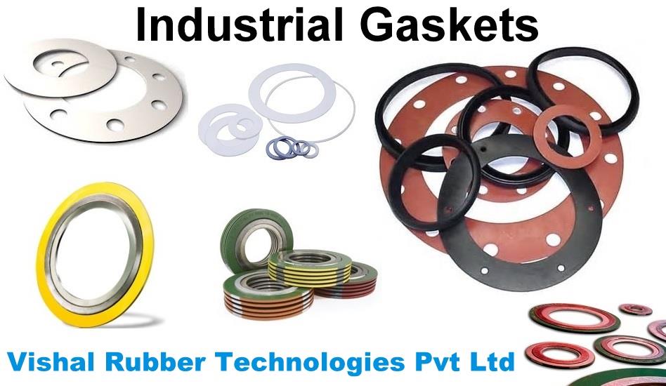 PTFE Gaskets, Teflon Gaskets, PTFE Spacers, Rubber... | Vishal Rubber ...