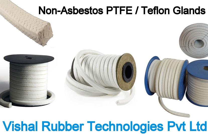 PTFE Glands, Teflon Glands, PTFE Rope, Teflon Rope... | Vishal Rubber ...