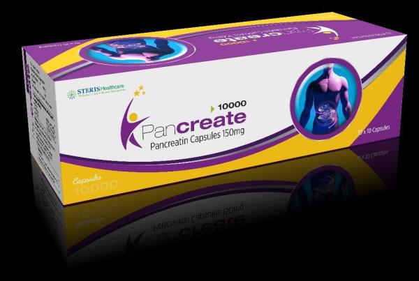 Pancreate 10000 (Pancreatin 150mg ) are used | Steris Healthcare PVT Ltd