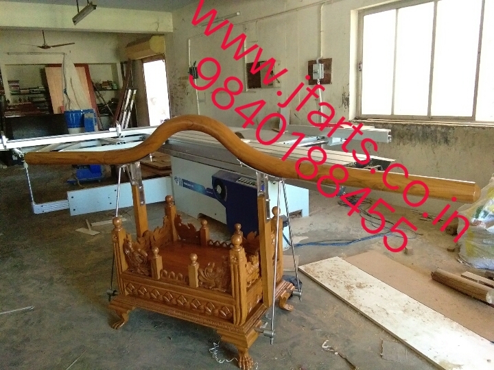 Teak Wood Pallakku manufacture in chennai | JF Arts - Chennai