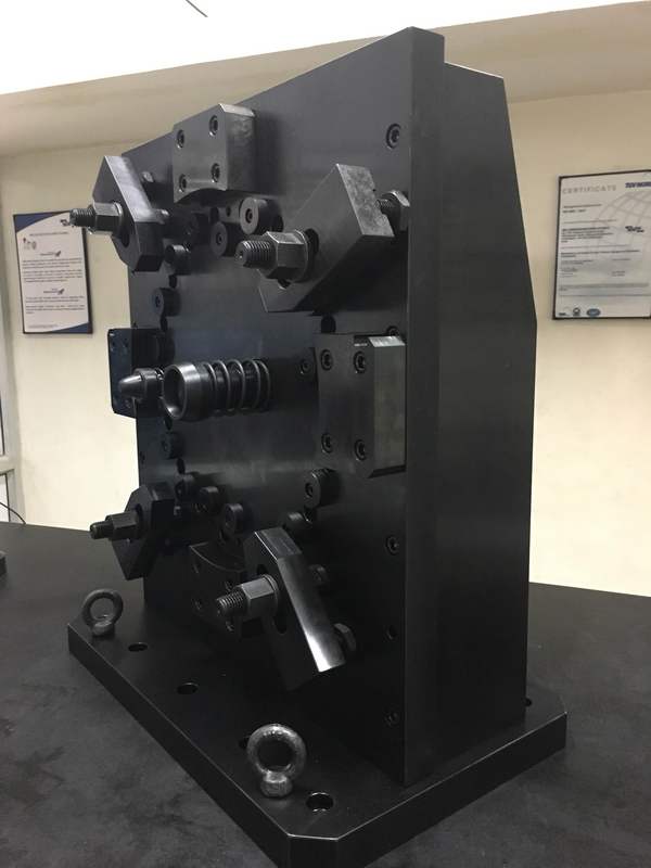 HMC fixture for larger size Steel Component m | Millennium Machine Works