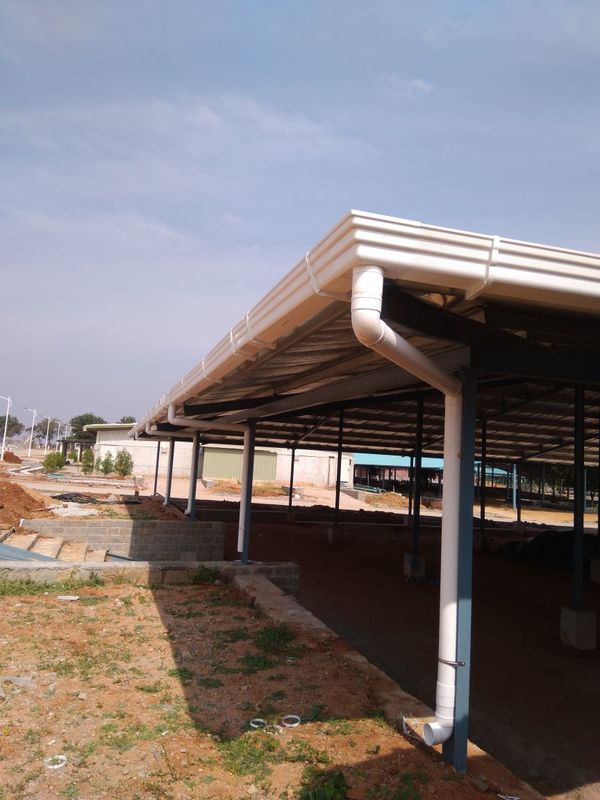 UPVC Gutter Systems in Coimbatore Rain Water | Techno Roof