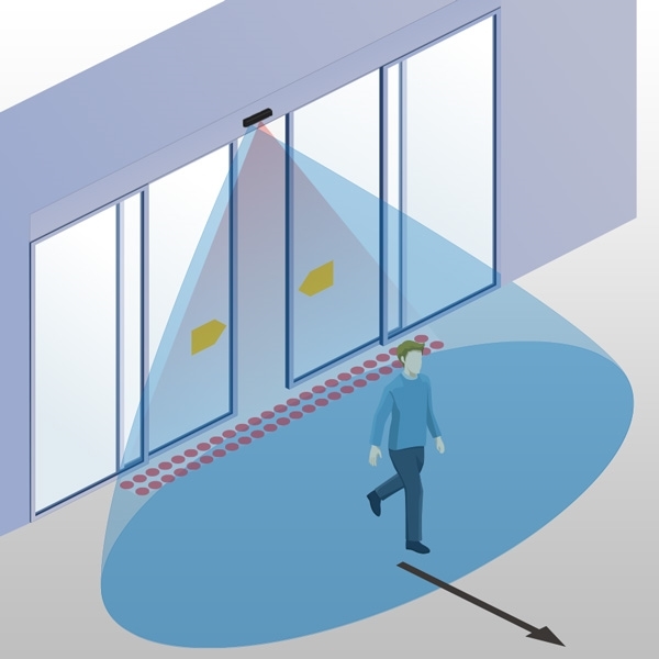 AUTOMATIC GLASS SENSOR DOOR | Nagpur Automation - Nagpur