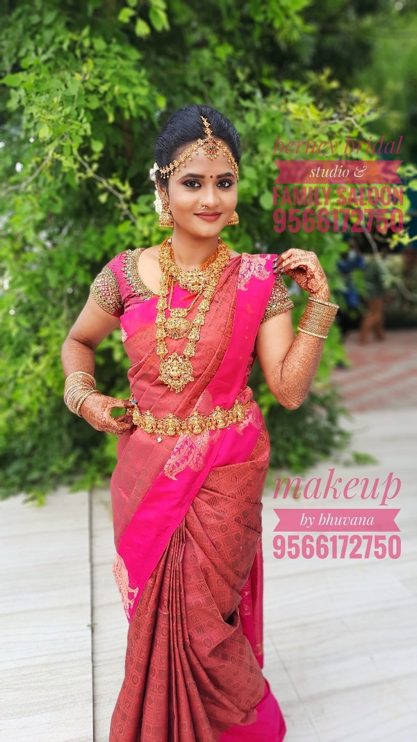 South Indian Bridal Makeup For Reception | Saubhaya Makeup