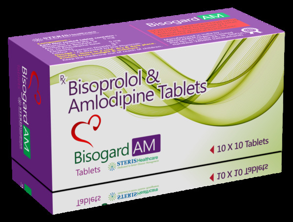 Bisoprolol 5 + Amlodipine 5 Bisogard AM work | Steris Healthcare PVT Ltd