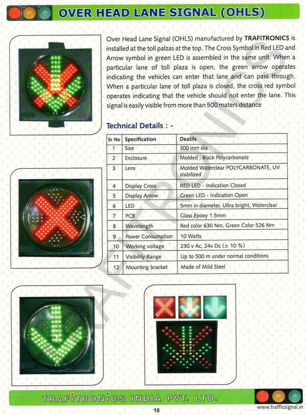 Traffic Signal Parts