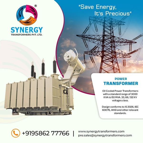Power transformer Manufacturer in Andhra Paresh, P | Synergy Transformers Pvt. Ltd.