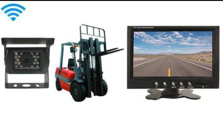 Forklift Reverse Camera With Night Vision And | HESHAM INDUSTRIAL SOLUTIONS