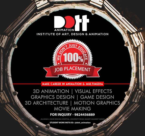 DOTT ANIMATION | Yes, ONLINE LECTURE AVAILABLE.DOTT believes in ...