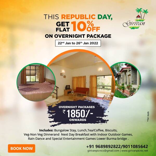 Girivan Picnics | Girivan PicnicsGirivan (Hindi: गिरिवन) is a private ...