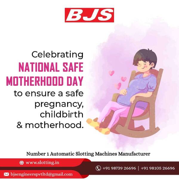 CELEBRATING NATIONAL SAFE MOTHERHOOD DAY TO E | BJS ENGINEERS PRIVATE ...
