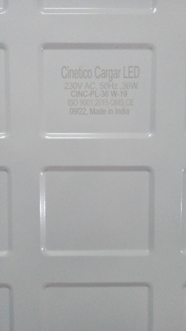 36 Watt Cinetico Cargar LED 2x2 recessed panel cei... | Cinetico Cargar ...