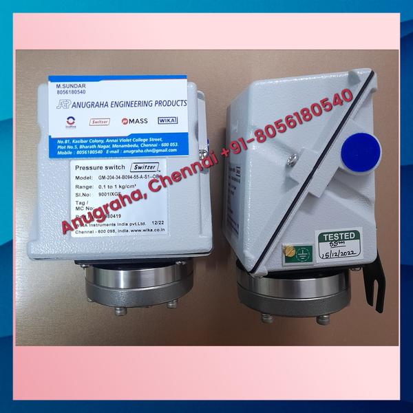 Make: SWITZER, Distributor in Chennai. Model: GM-2... | Anugraha ...
