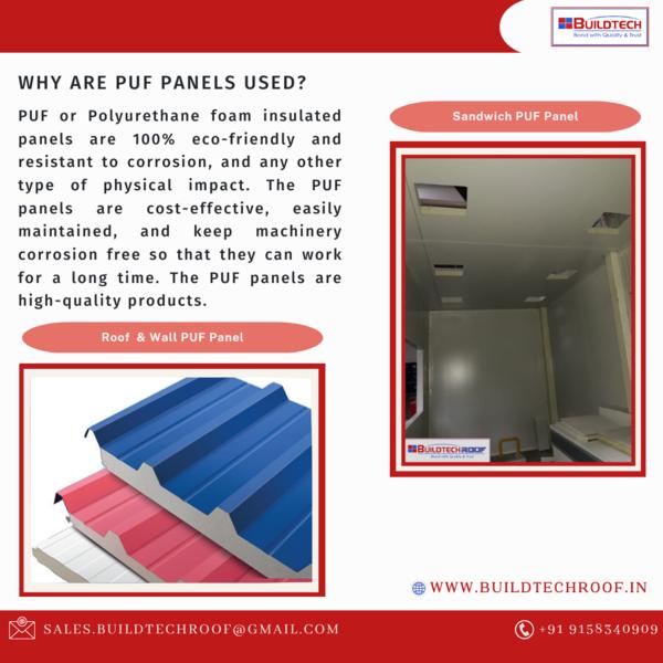 Why are puf panels used? PUF or Polyurethane | Buildtech Group of ...