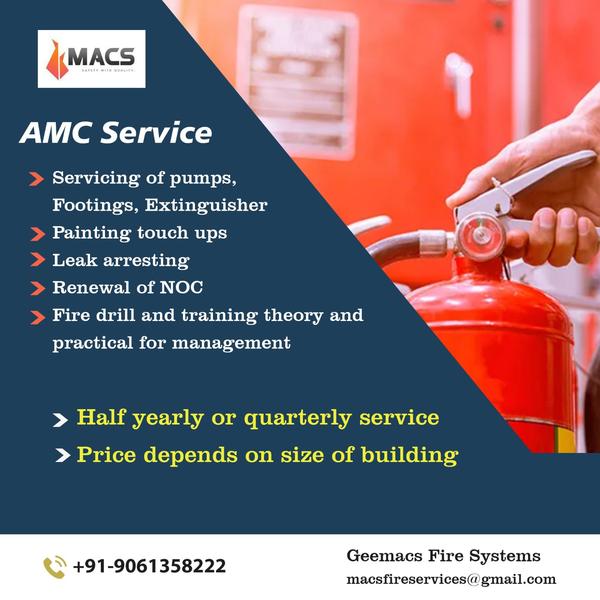 AMC Sercice Geemacs fire system AMC for all type o... | GEEMACS FIRE ...