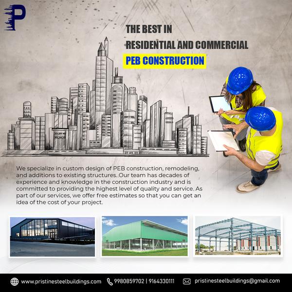 PEB Company in Bangalore With over 20 + years of | Pristine Steel ...