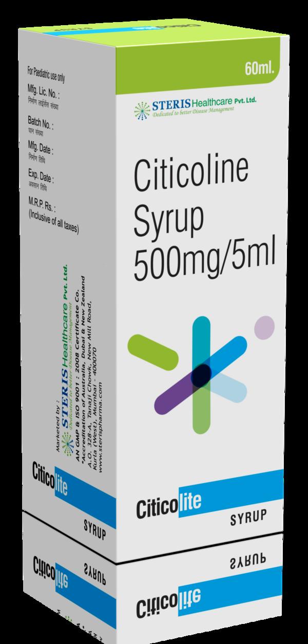 Citicoline syrup Citicolite syrup is a liquid | Steris Healthcare PVT Ltd
