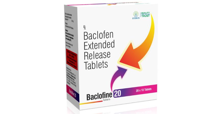 Baclofen (20mg) BACLOFINE is a medication tha | Steris Healthcare Pvt Ltd