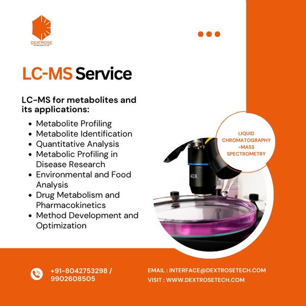 DTPL provides LC-MS (Liquid Chromatography-Mass Sp... | Dextrose ...