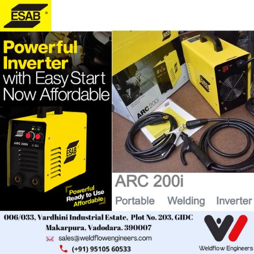 The ESAB’s Inverter Welding Power source for mediu... | Weldflow ...