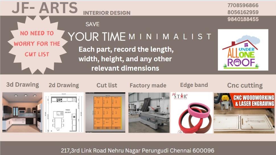 WE Creating cutting lists for 2D and 3D drawings i... | JF Arts - Chennai