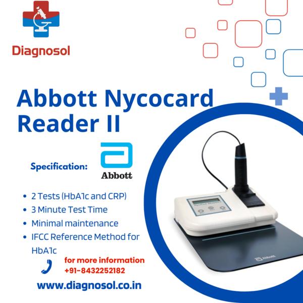 Abbott Nycocard Reader II The NycoCard™ READER II... | Diagnosol ...