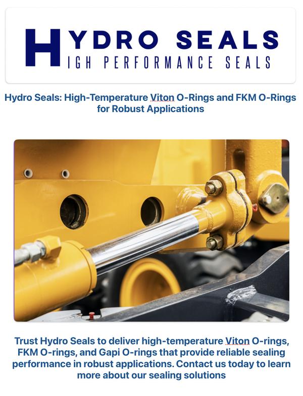 Hydro Seals: High-Temperature Viton O-Rings a | Hydro Seals India