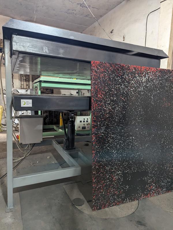 Recycle Plastic Sheet Press Machine Manufacturer I... | The Recreus Lab ...