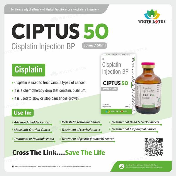 Introducing Ciptus 50: Our New Cisplatin Injection... | WHITE LOTUS ...