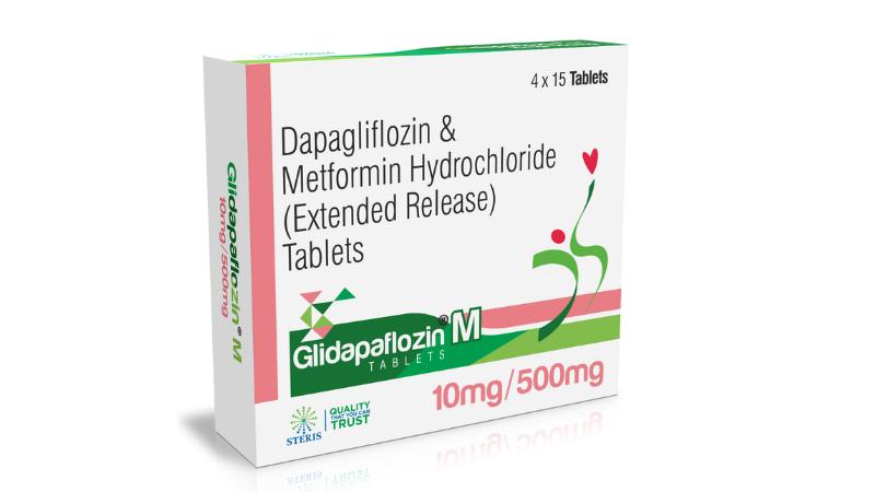 GLIDAPAFLOZIN M 10/500 Dapagliflozin (10mg), Metfo | Steris Healthcare ...