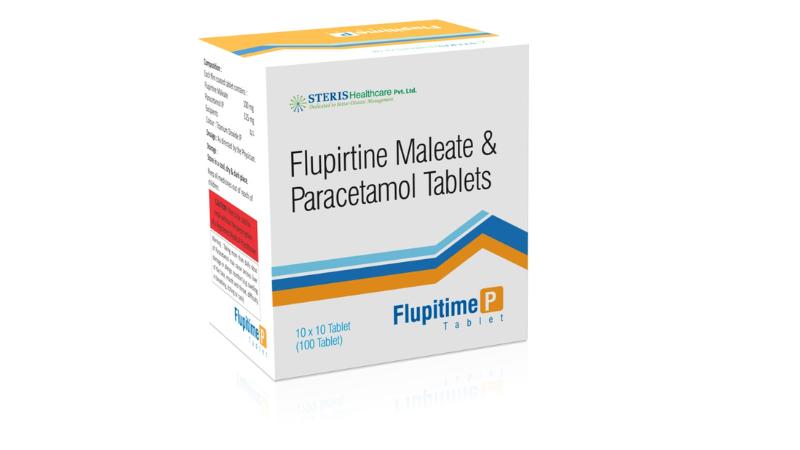 FLUPITIME P Flupirtine (100mg) & Paracetamol (... | Steris Healthcare ...