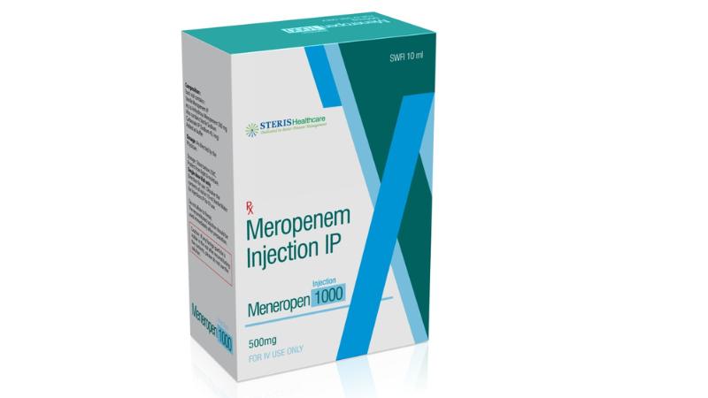 MENEROPEN 1 GM IV Meropenem (1000mg) Introduction:... | Steris ...