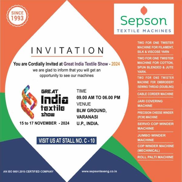 Sepson textile machines in Coimbatore