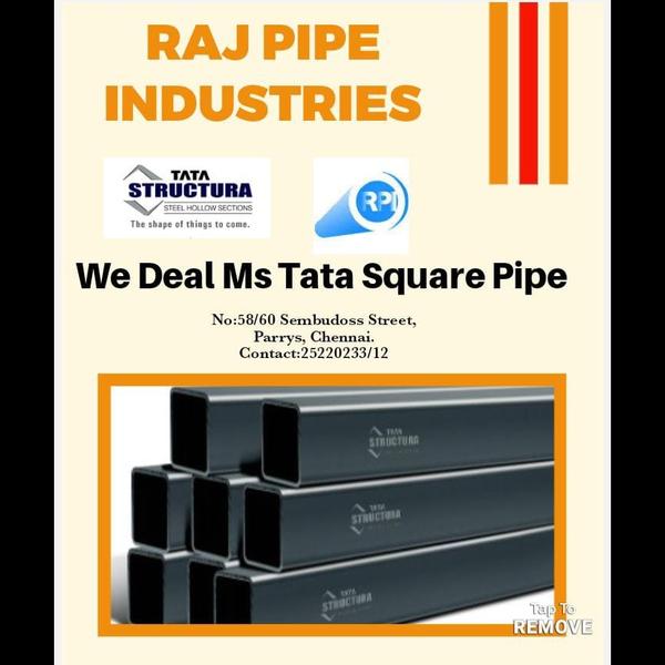 Tata Structura Pipes in Chennai. | Raj Pipe Industries - Chennai