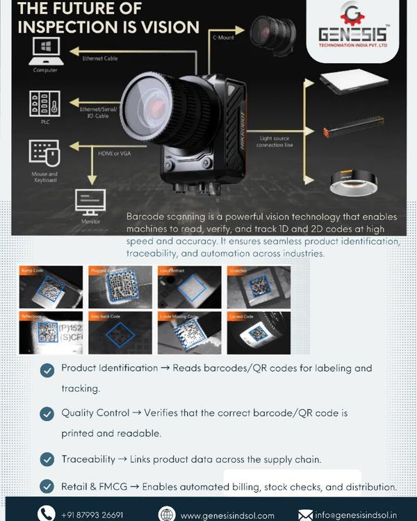 VISION SYSTEM SOLUTIONS-GENESIS TECHNOMATION INDIA PVT LTD | Automation ...