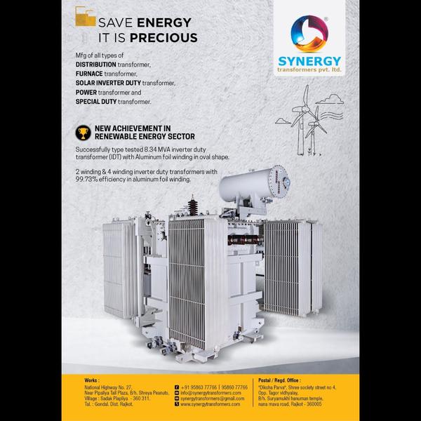 Distribution Transformers Furnace Transformers | Solar Transformers ...