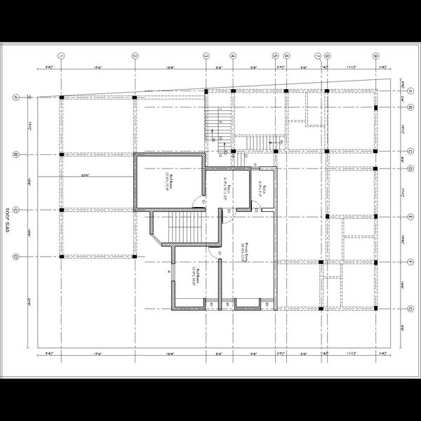 Roof Slab Plan : A Roof Slab Plan is a critical drawing that shows the ...