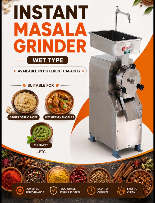 Instant masala grinder in Coimbatore | Global Food Machines |Food ...