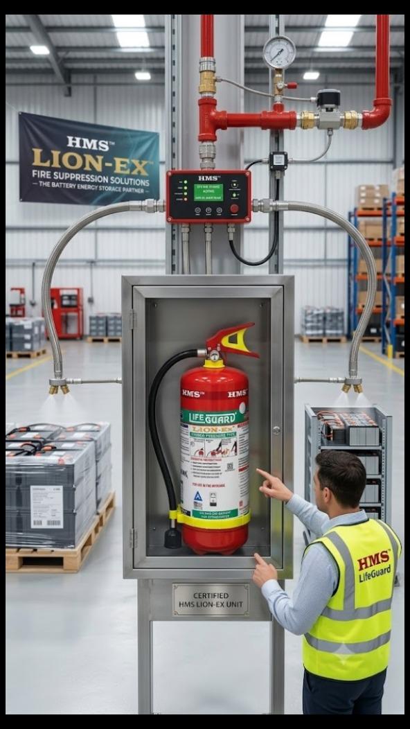 Battery energy storage fire suppression supplier | United Fire ...